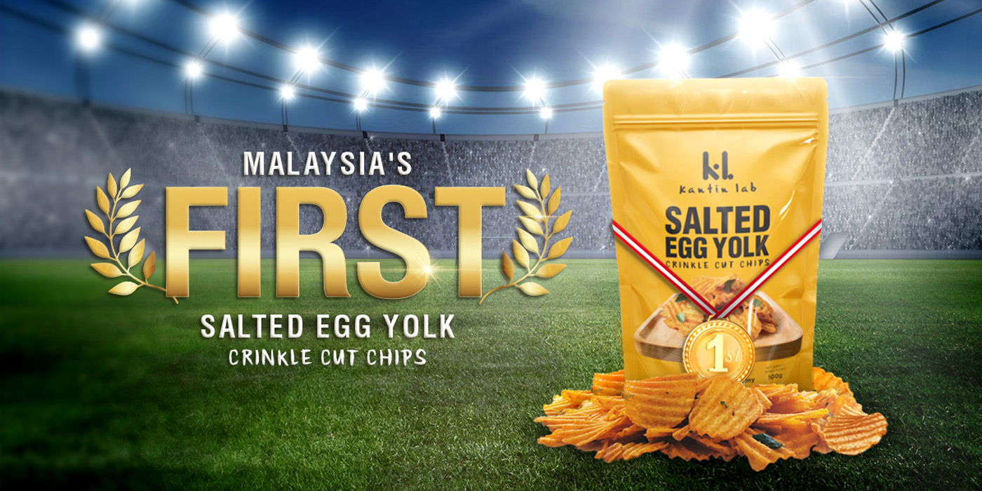 Kantin Lab | KantinLab | Potato Chips | Salted Egg Yolk
